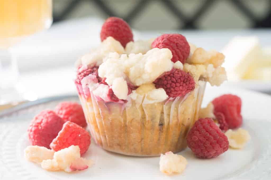 Raspberry Crumble Muffin | Captain Farris House